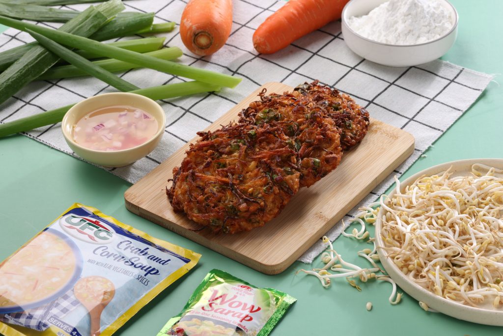 Crab And Corn Vegetable Okoy – NutriAsia