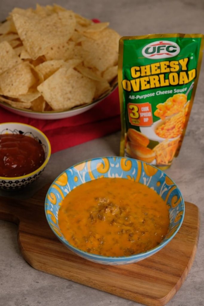 Rice Cooker Cheesy Beef Nacho Dip – NutriAsia